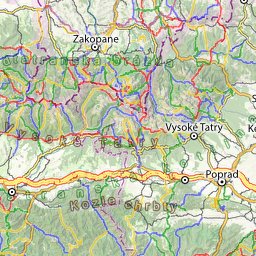 Turistická mapa KST